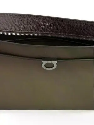 FERRAGAMO Gancini Pouch