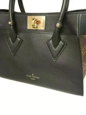 LOUIS VUITTON 2021-2026 Monogram On My Side Pm Satchel - Black
