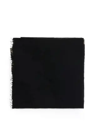 MIRROR IN THE SKY Raw-edge Scarf