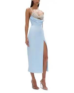 Rachel Gilbert Celestia Embellished Gown