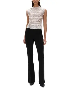 Rachel Gilbert Embellished Sleeveless Top