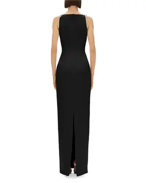 Rachel Gilbert Embellished Column Gown