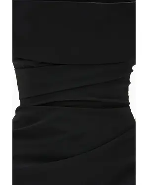 Rachel Gilbert Salma Asymmetric Strapless Gown