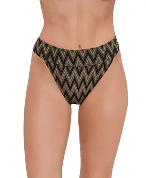 Steve Madden Banded High-leg High-waist Bottom