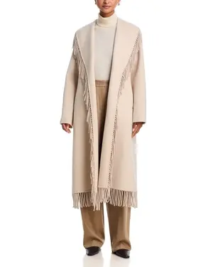 Generation Love Jenny Wool Blend Fringe Coat