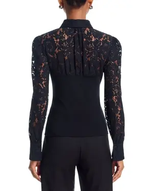 Generation Love Franny Lace Combo Blouse