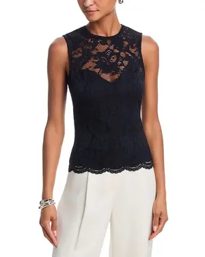 Generation Love Mirabella Lace Top - Black
