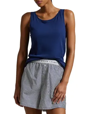 Polo Ralph Lauren Long And Lean Tank Top - Navy
