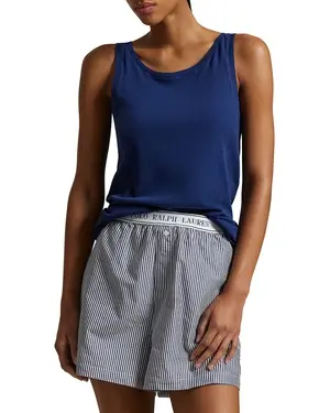 Polo Ralph Lauren Long And Lean Tank Top - Navy
