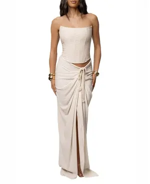 JLUXLABEL Fenix Reversible Linen Corset