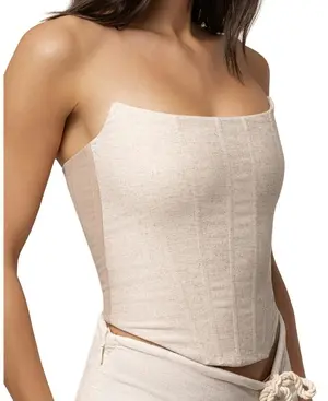 JLUXLABEL Fenix Reversible Linen Corset
