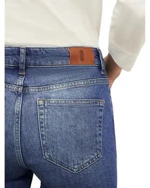 HOBBS LONDON Shea High Rise Straight Leg Jeans