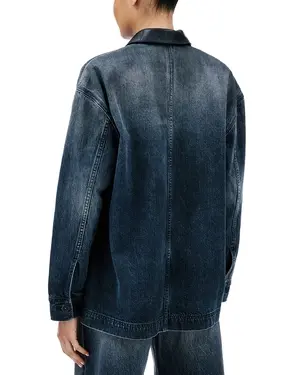 SLVRLAKE Oversized Worker Denim Jacket