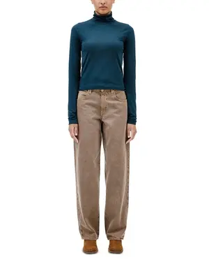 SLVRLAKE Long Sleeve Turtleneck Top