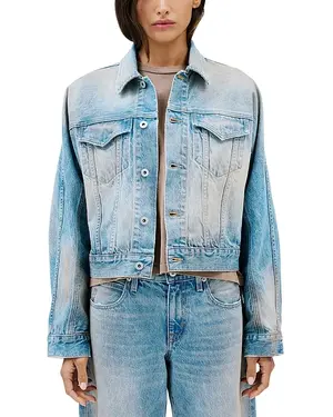 SLVRLAKE Liam Denim Trucker Jacket - Roll The Dice