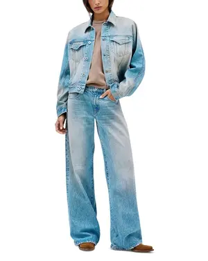 SLVRLAKE Liam Denim Trucker Jacket