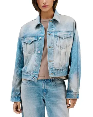 SLVRLAKE Liam Denim Trucker Jacket