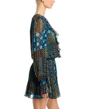 Ramy Brook Astrid Printed Mini Dress