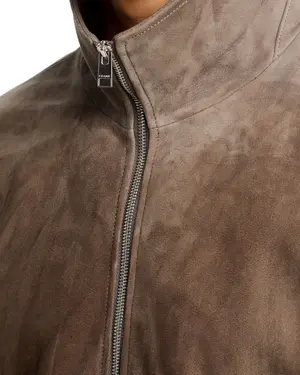 FRAME Suede Bomber