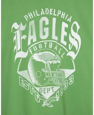 Junk Food Clothing Philadelphia Eagles Gridiron Vintage Tee