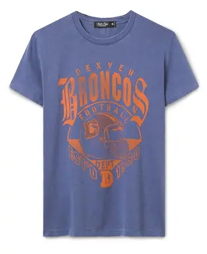 Junk Food Clothing Denver Broncos Gridiron Vintage T-shirt