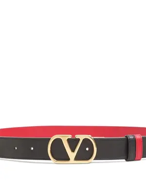 Valentino Garavani Reversible Leather Belt