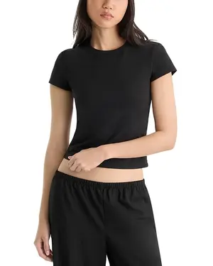 Good American Cap Sleeve T-shirts For Women