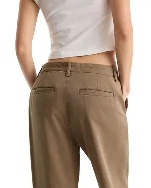 Good American Low Slung Baggy Trousers