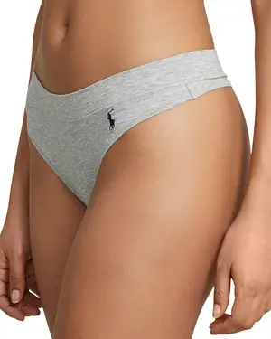 Polo Ralph Lauren Embroidered Thong