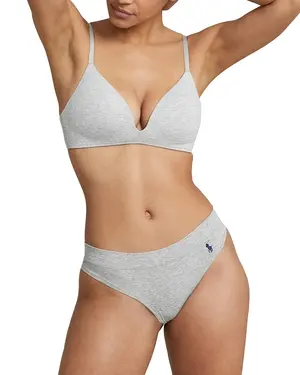 Polo Ralph Lauren Embroidered Thong