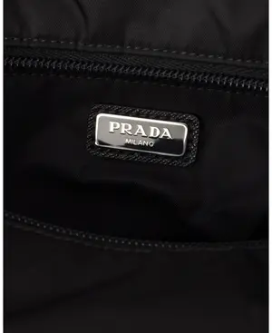 Prada Re-nylon And Saffiano Leather Shoulder Bag
