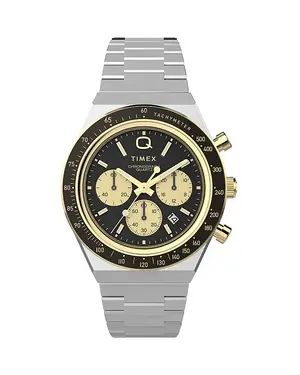 TIMEX Q Chronograph, 40mm - Silver