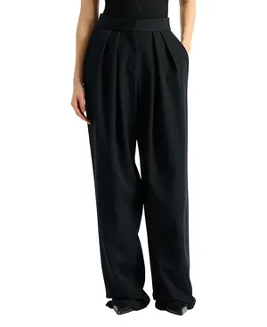Balmain Grain De Poudre Trousers - Black