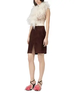 Giuseppe Di Morabito Front Slit Skirt