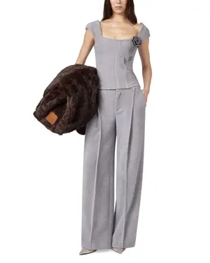 Giuseppe Di Morabito Wide Leg Trousers