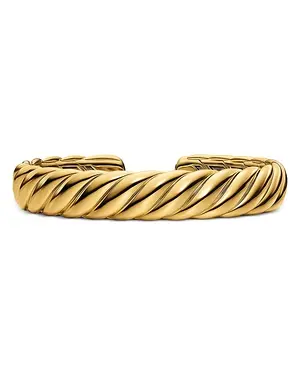 David Yurman Sculpted Cable Flex Bracelet - Gold