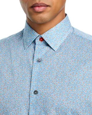 Paul Smith Leaf Print Shirt