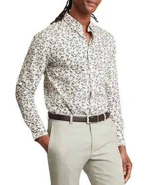 Ted Baker London Bothwik Mini Duck Print Shirt - Ecru