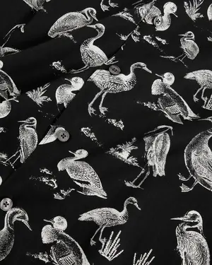 Ted Baker London Yamal Regular Fit Duck Pattern Shirt