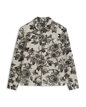 Ted Baker London Mairis Jacquard Floral Jacket
