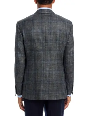 Canali Regular Fit Check Sport Coat