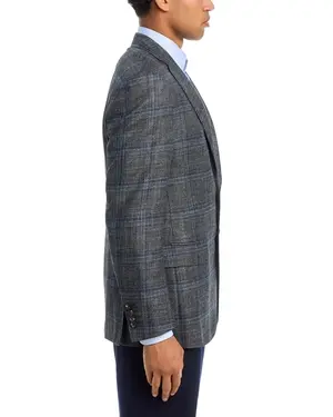 Canali Regular Fit Check Sport Coat