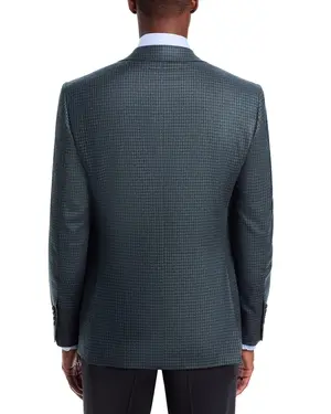 Canali Regular Fit Sport Coat With Tonal Houndstooth
