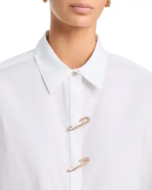 Cinq À Sept Safety Pin Franco Top