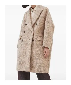 Brunello Cucinelli Boucle Sequin Coat