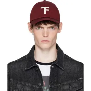 TOM FORD Logo Embroidered Baseball Cap