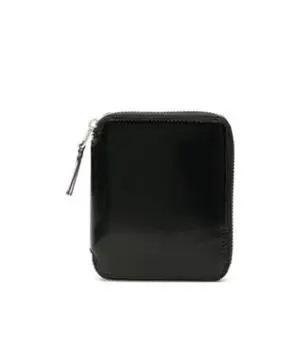 Comme Des Garçons Logo Wallet - Black