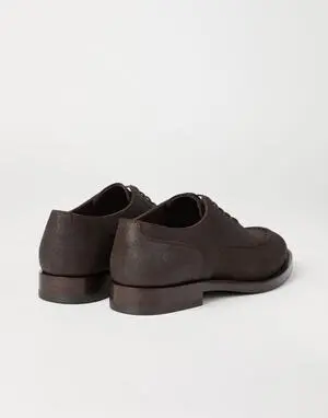Brunello Cucinelli Suede Derby Shoes