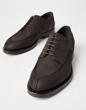 Brunello Cucinelli Suede Derby Shoes