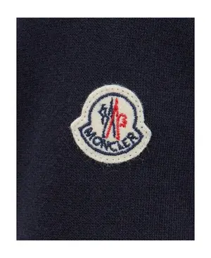 Moncler Logo Print Crewneck Sweatshirt